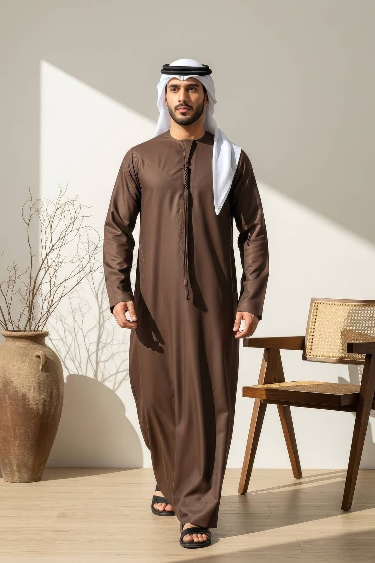 Classic Emirati Kandora Design by Shabab al Yola | Abu Dhabi
